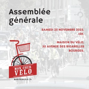 Assemblée Générale 2023 | monchervelo.fr